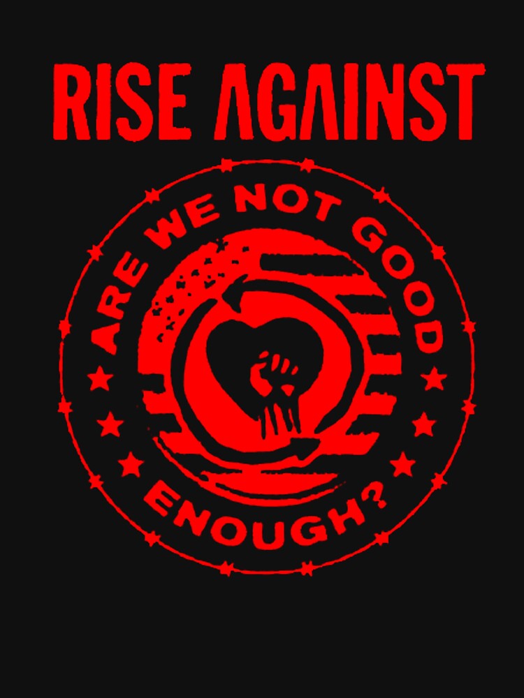 "Rise Against Logo band Music Punk rock" T-shirt for Sale by ospriggs3z ...