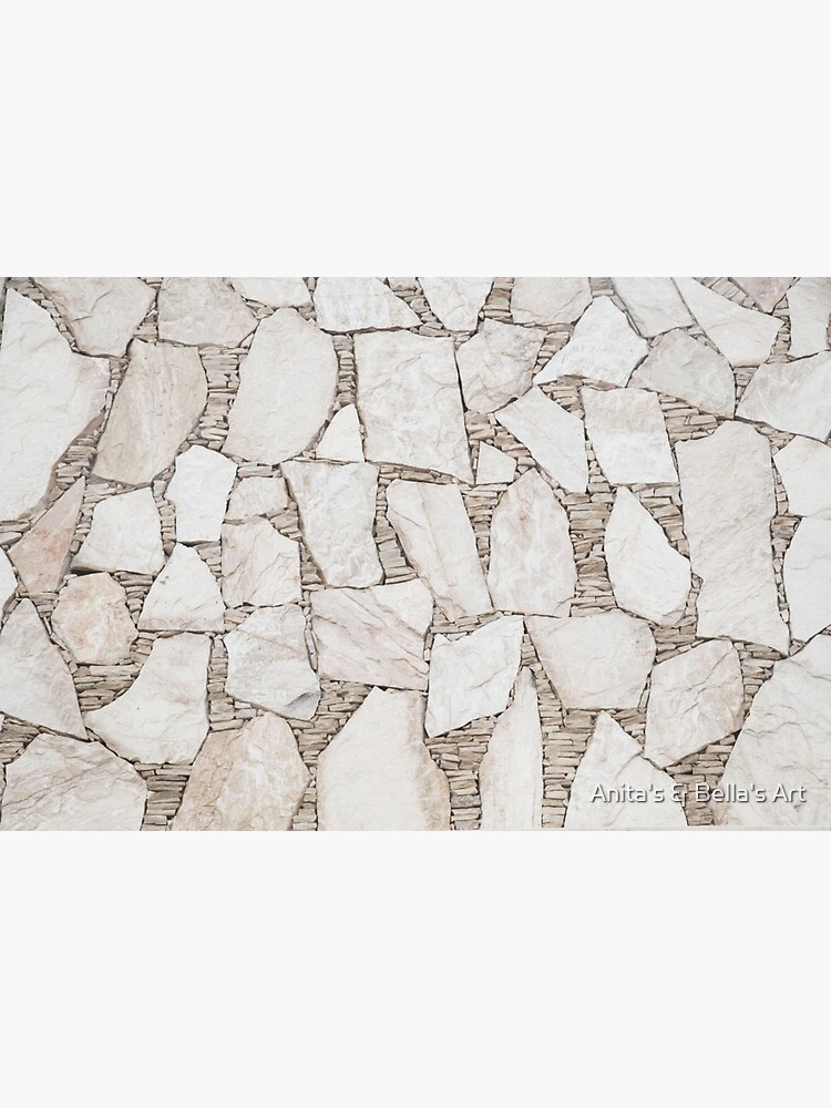 "Rustic Loft Stone Wall #1 #wall #decor #art " Sticker for Sale by ...