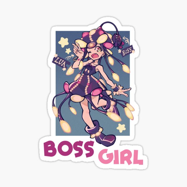 "HEY ! I'M LUA THE BOSS GIRL " Sticker for Sale by NedimsArt | Redbubble