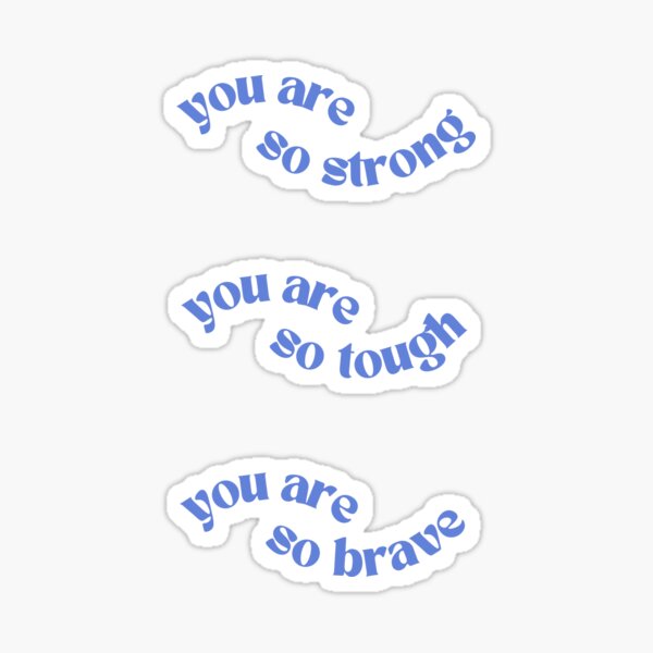 "you are sticker pack" Sticker for Sale by akojena | Redbubble