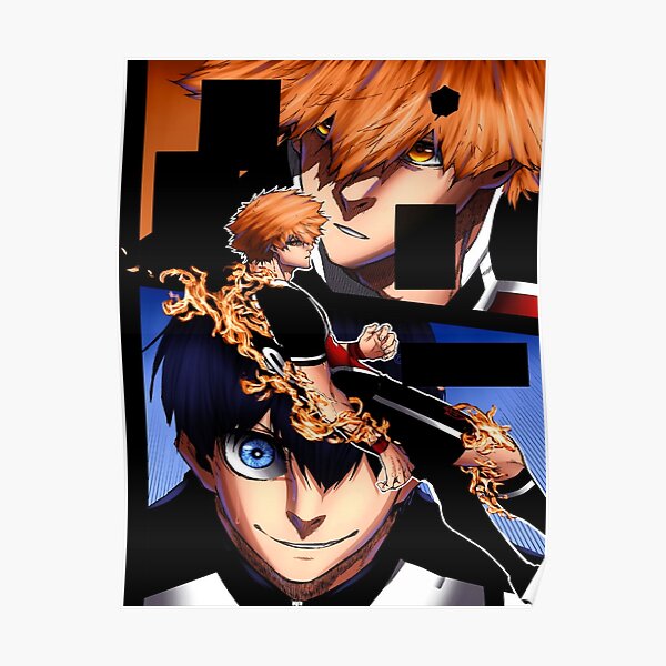 "Rensuke Kunigami blue lock" Poster for Sale by Siira161 | Redbubble