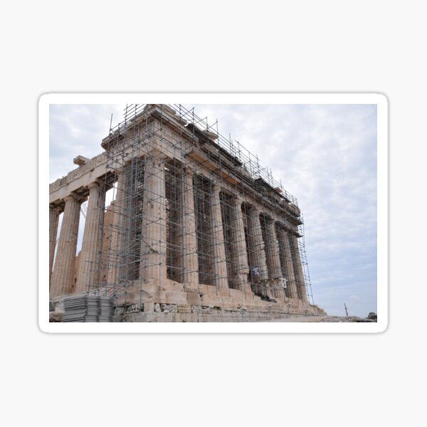 "Parthenon 7" Sticker for Sale by CadyEnglish | Redbubble
