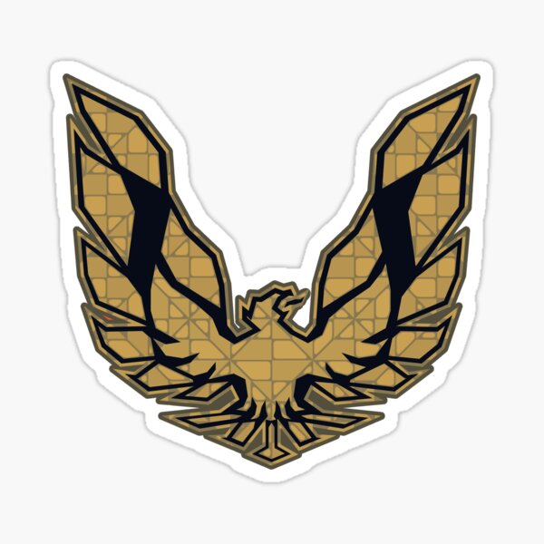 "Minimalistic Abstract Trans Am Logo" Sticker for Sale by PoormanToast ...