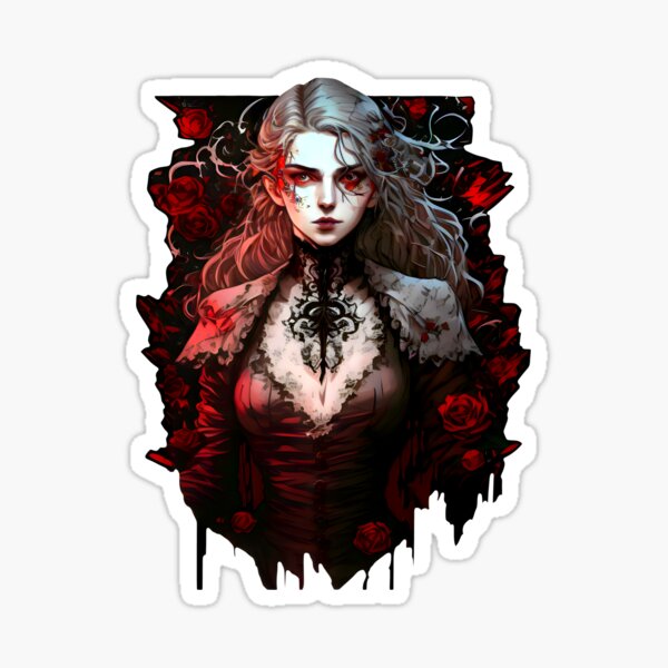 "Lilith | Vampire Girl " Sticker for Sale by PandorasBoxy | Redbubble