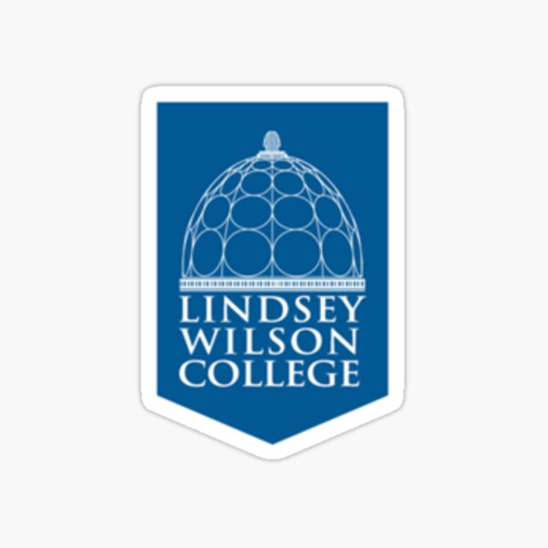 "Lindsey Wilson College Logo" Sticker for Sale by Blue-Bob | Redbubble