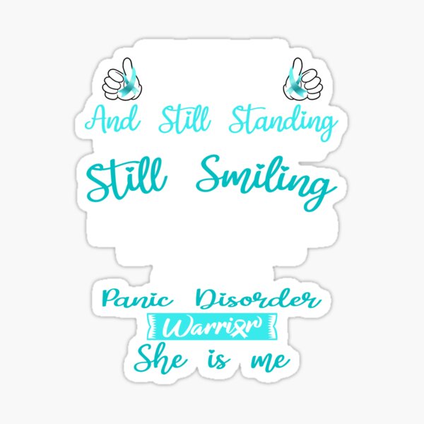 "Panic Disorder Warrior SHE IS ME - Support Panic Disorder Fighter ...