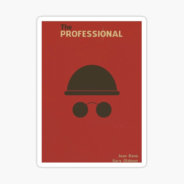 "leon the professional" Sticker for Sale by prifix-design | Redbubble
