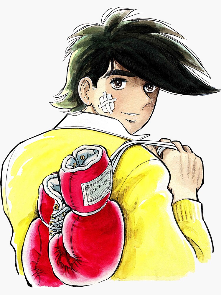 "Ashita no Joe" Sticker for Sale by taroxstudio | Redbubble