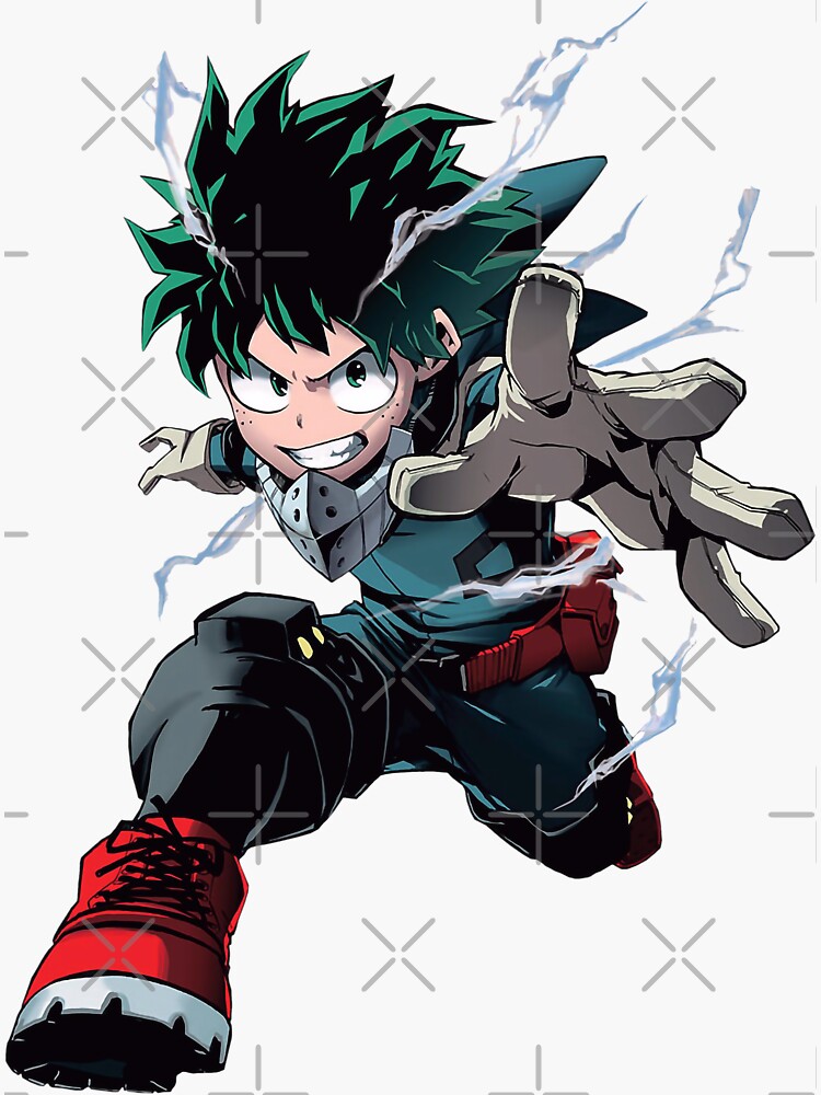 "Deku - Boku no hero" Sticker for Sale by zai01 | Redbubble