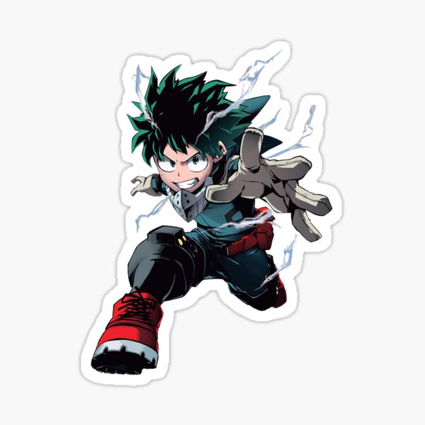 "Deku - Boku no hero" Sticker for Sale by zai01 | Redbubble