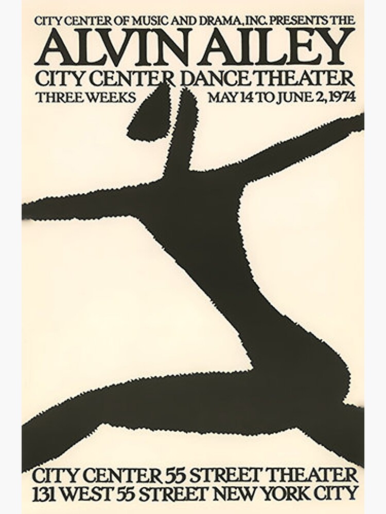 Alvin Ailey 1974 Premium Matte Vertical Poster sold by BilaIqbal | SKU ...