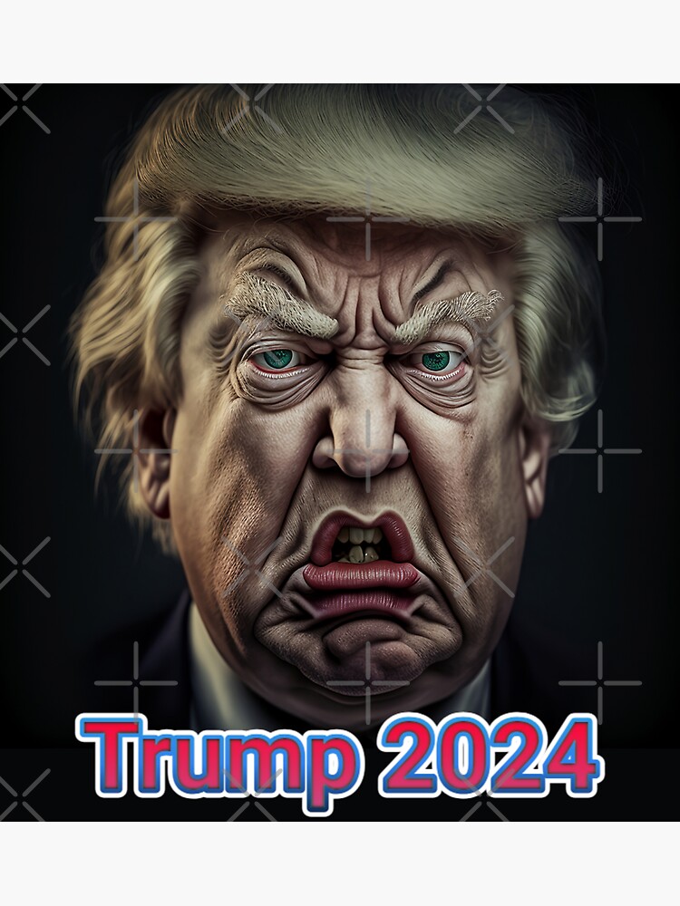 "The Trumpster Fire 2024" Sticker for Sale by AIArtsys | Redbubble