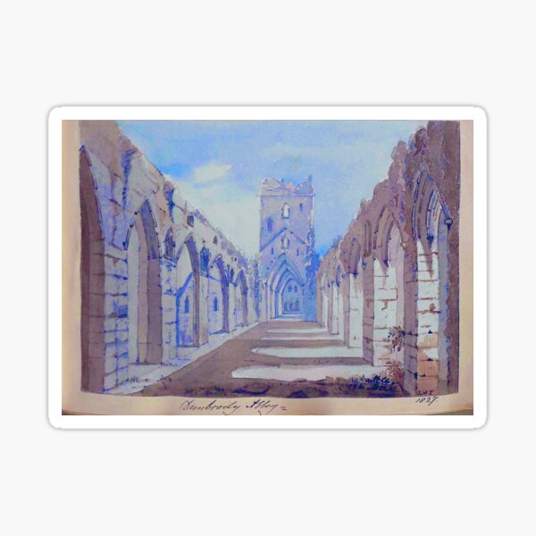 "Irish Citadel Walkway" Sticker for Sale by Lea-C-W | Redbubble