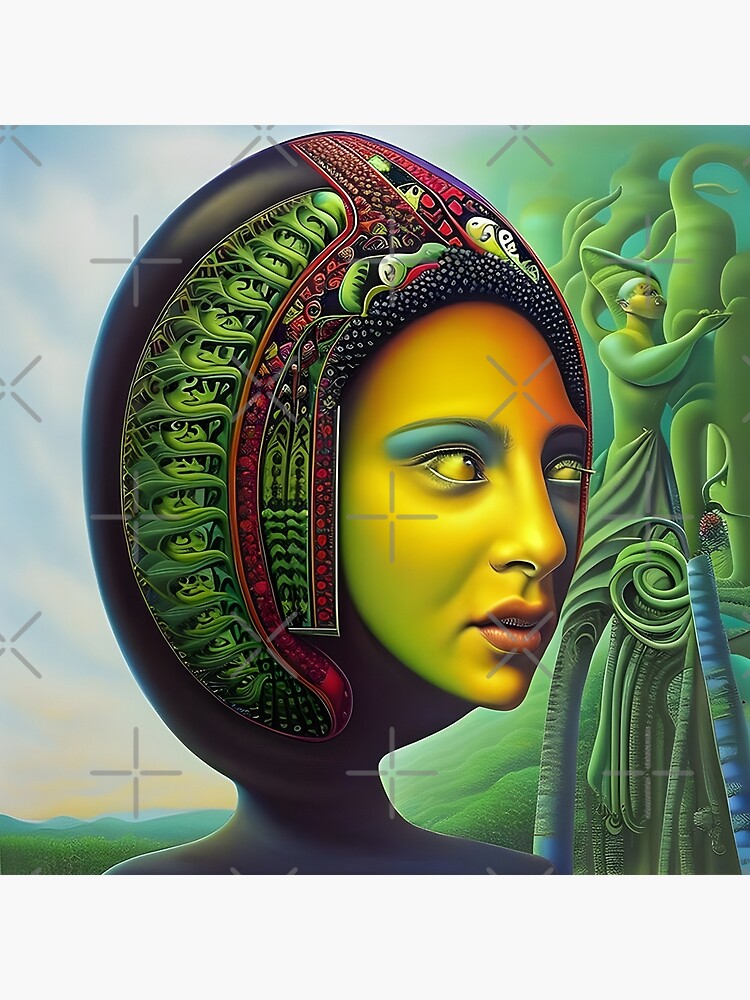 "Amazing Alien Queen from another Dimension" Poster for Sale by ...