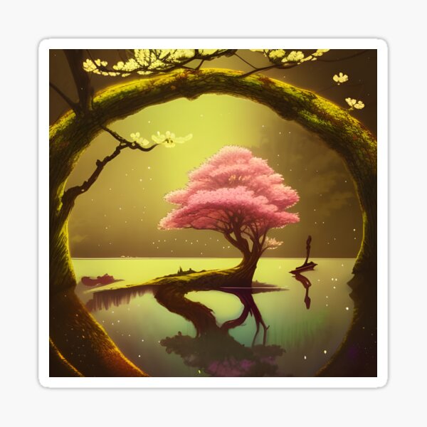 "Sakura tree" Sticker for Sale by REDCLASH2002 | Redbubble