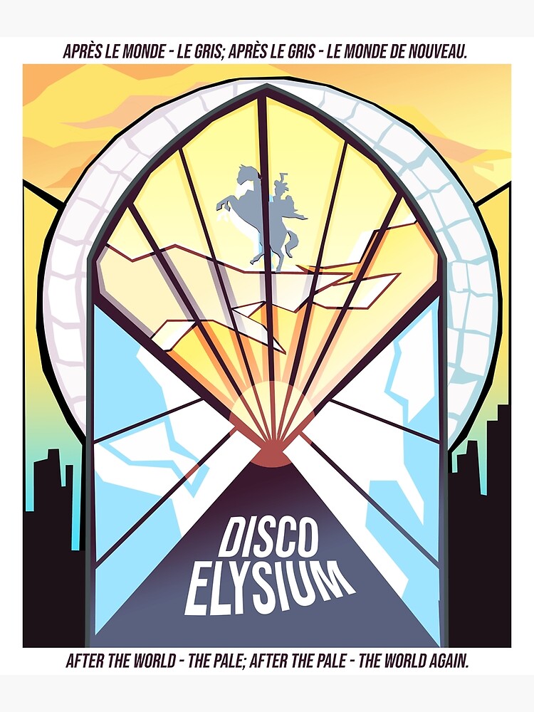 "disco elysium - martinaise" Poster for Sale by beatpoetry | Redbubble