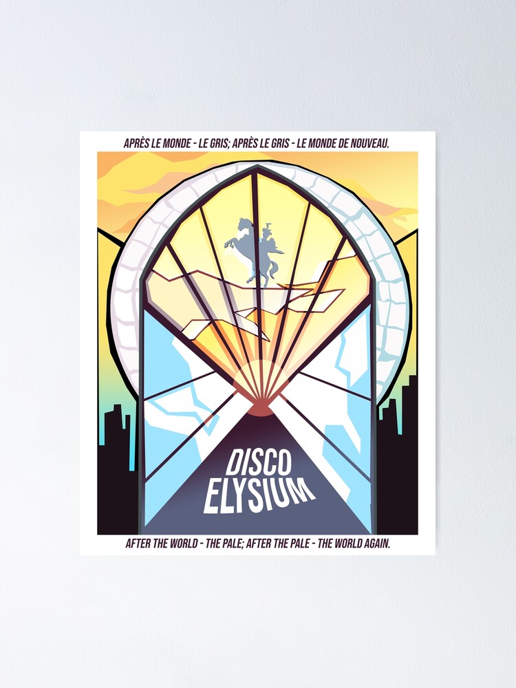 "disco elysium - martinaise" Poster for Sale by beatpoetry | Redbubble