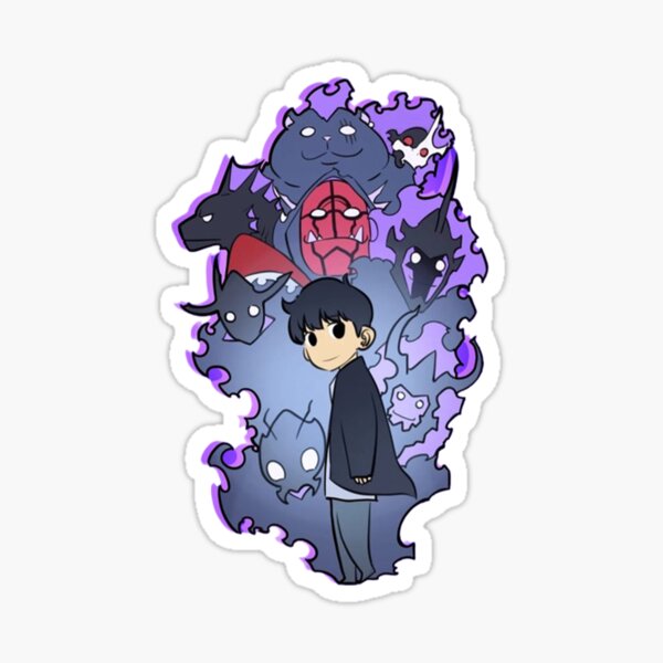 "solo leveling" Sticker for Sale by binzchop | Redbubble