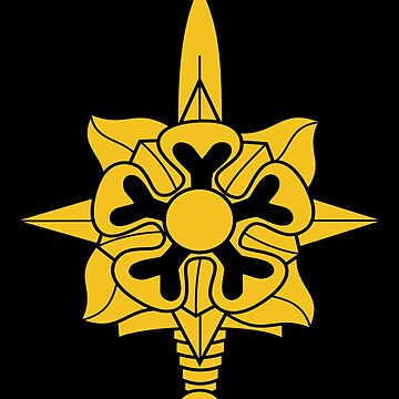 "Army Military Intelligence Branch Insignia" Greeting Card for Sale by ...