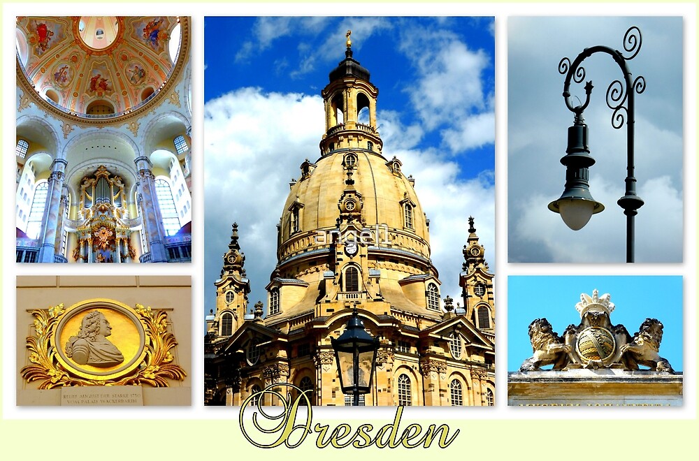 "Dresden Collage" by angel1 | Redbubble