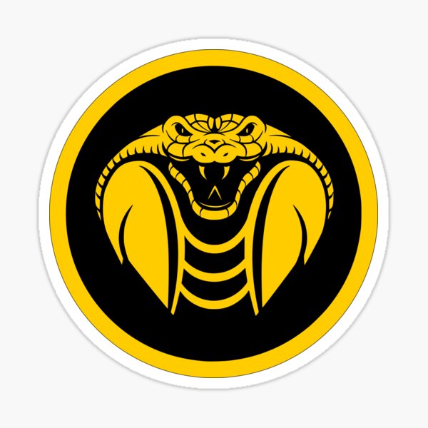 "cobra logo" Sticker for Sale by abaya24 | Redbubble