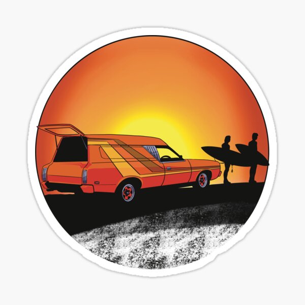 "The Original Aussie Van Life Chrysler Drifter" Sticker for Sale by ...