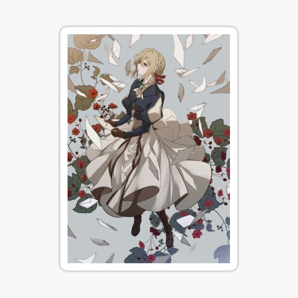 "Violet Evergarden" Sticker for Sale by Master1OfArt | Redbubble