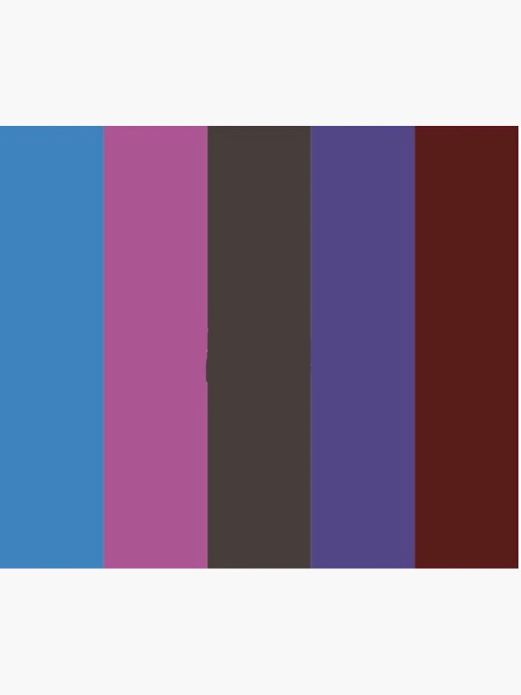 "Innuendo queen color palette " Sticker for Sale by darlinggirldsgn ...