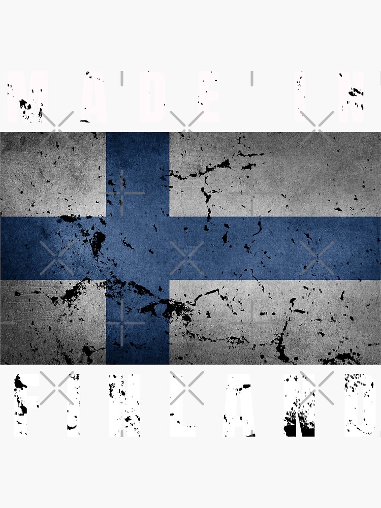 "Designing a Finnish Identity" Sticker for Sale by NOCE-DESINGS | Redbubble