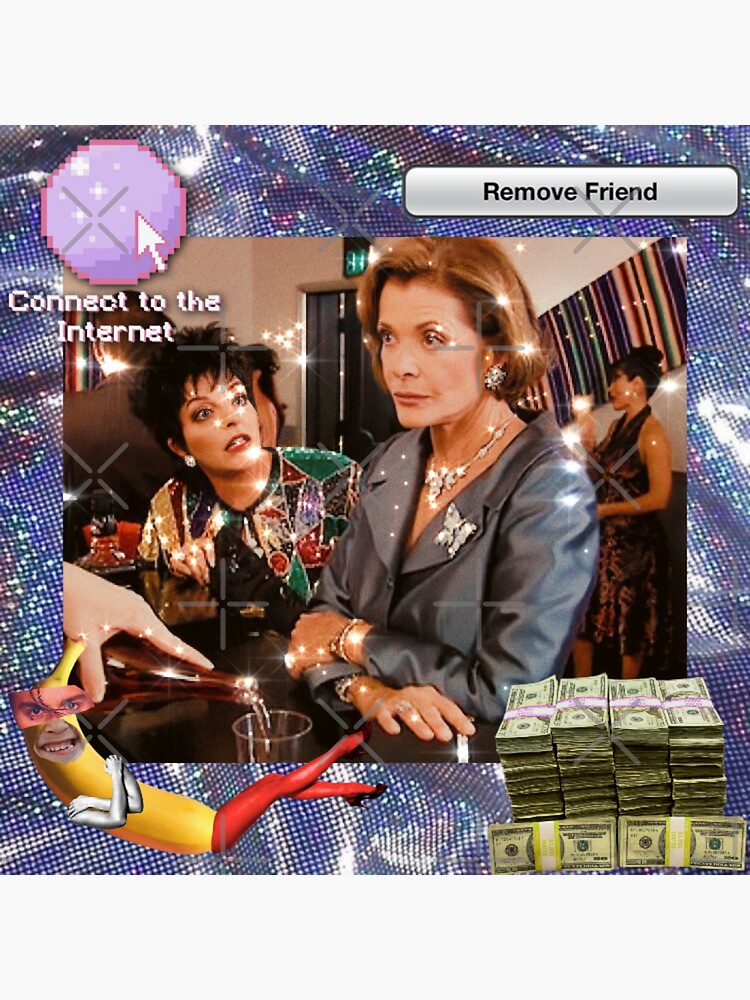 "Lucille 1 and Lucille 2" Sticker for Sale by DestroyMeDaddy | Redbubble