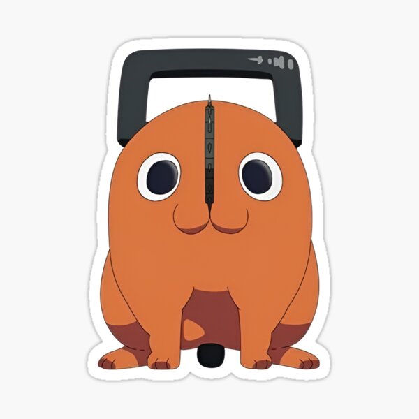 "Chainsaw Man. Crunchyroll" Sticker for Sale by BOZIID | Redbubble