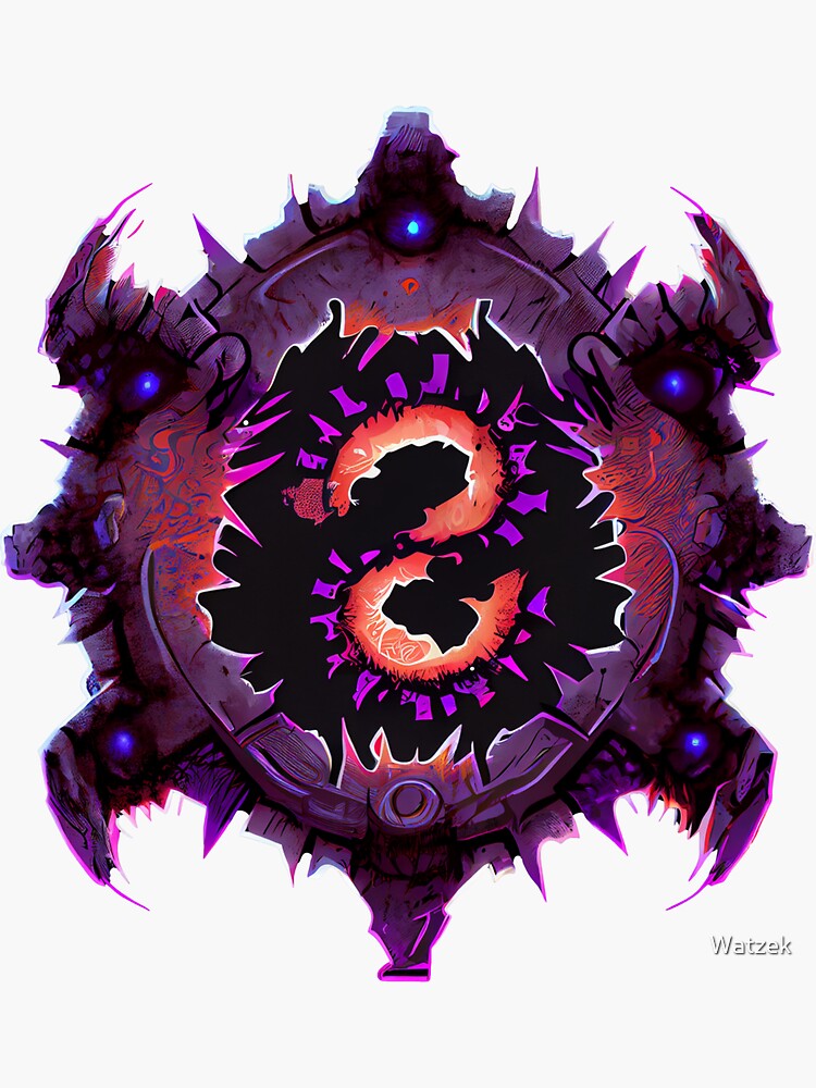 "Zerg symbol" Sticker for Sale by Watzek | Redbubble