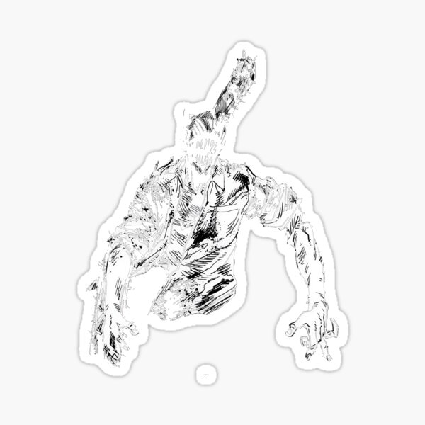 "Chainsaw Man. Crunchyroll" Sticker for Sale by BOZIID | Redbubble