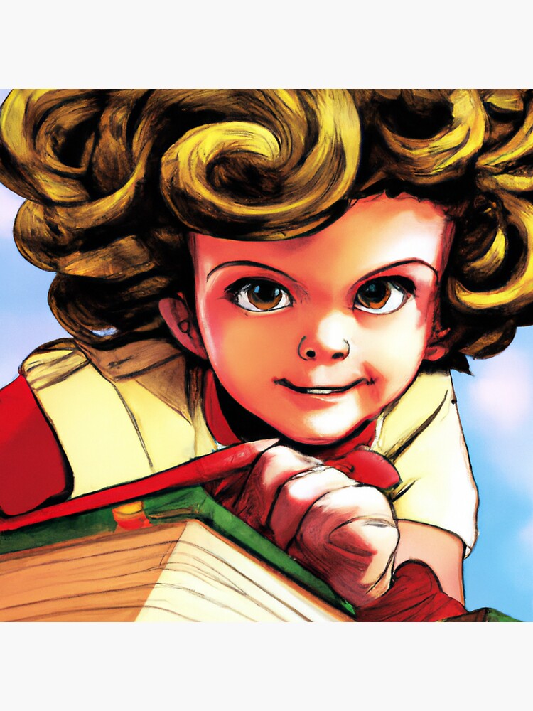 " A cute little girl with mischievous face and short brown wavy hair ...