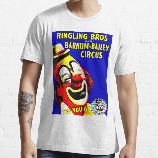 "RINGLING BROS. BARNUM and BAILEY : Vintage 1910 Circus Print" T-shirt for Sale by posterbobs ...