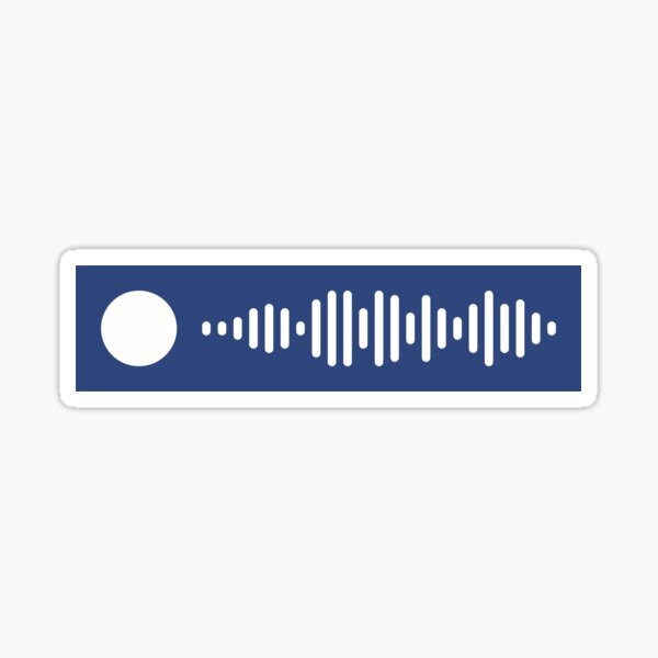 "Spotify code for SOS Album by sza" Sticker for Sale by LDR4life ...