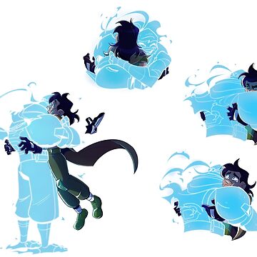 "Sensei and his student sticker pack" Sticker for Sale by FunneyLizzie ...