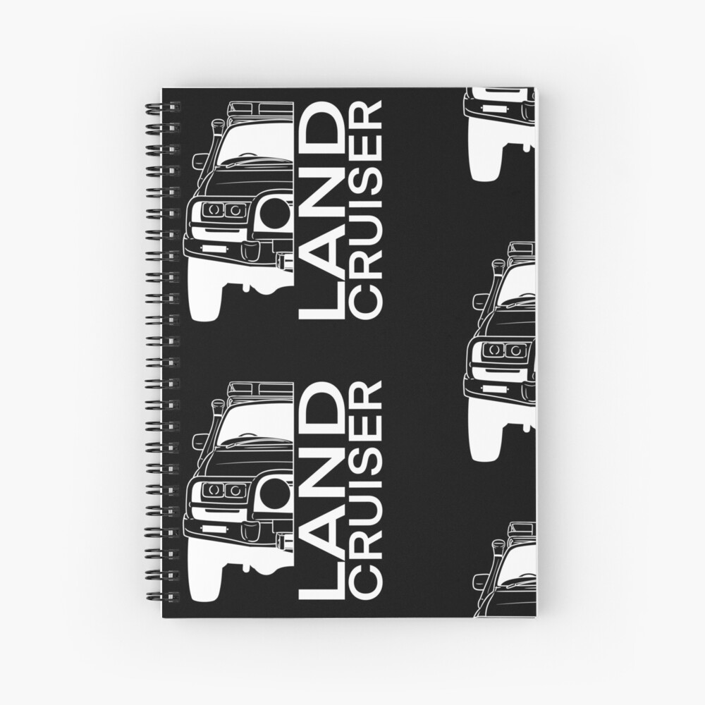 "TOYOTA LANDCRUISER 80 SERIES BLACK AND WHITE" Sticker for Sale by ...