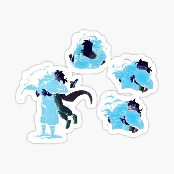 "Sensei and his student sticker pack" Sticker for Sale by FunneyLizzie ...