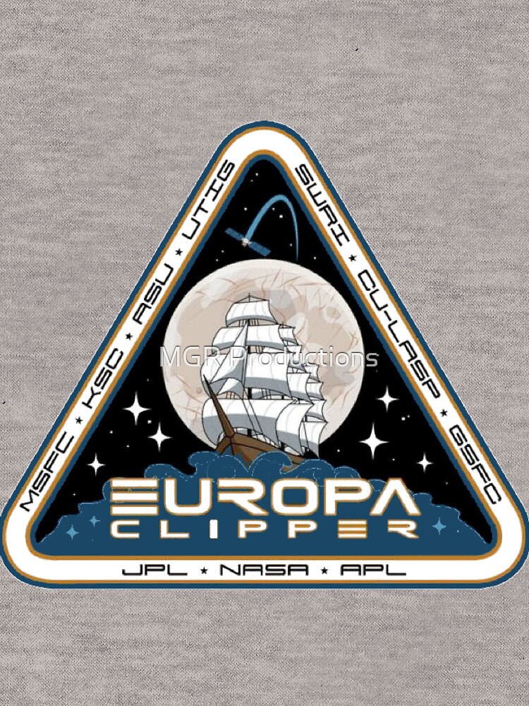 "NASA's Europa Clipper Logo" Lightweight Hoodie for Sale by Quatrosales ...