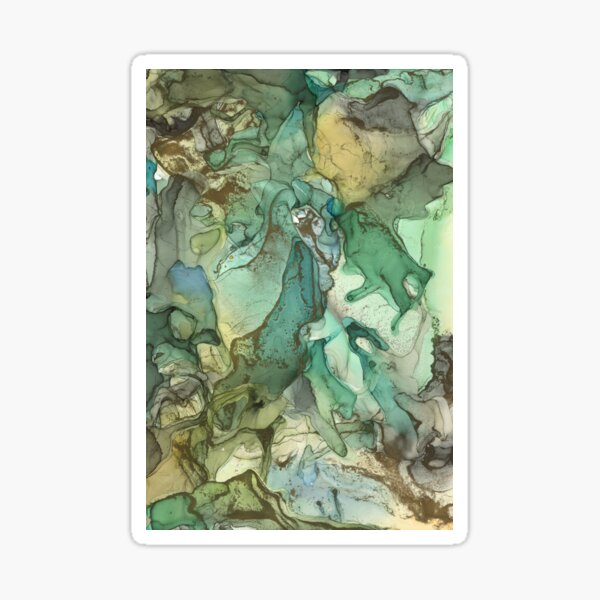 "Modern abstract art" Sticker for Sale by AuraraVn | Redbubble