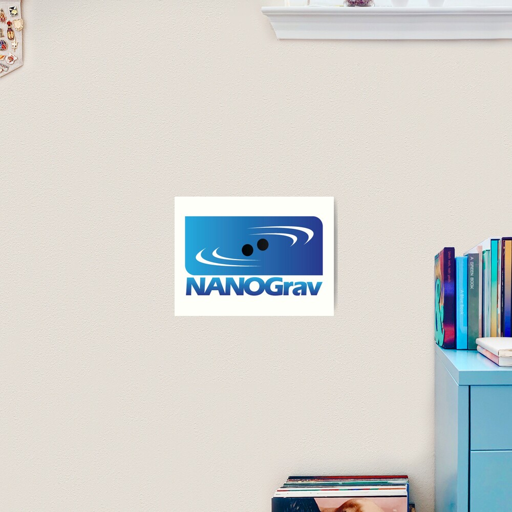 "NANOGrav Logo" Art Print by Quatrosales | Redbubble