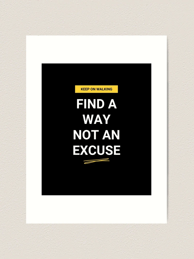 Find Excuse Quotes