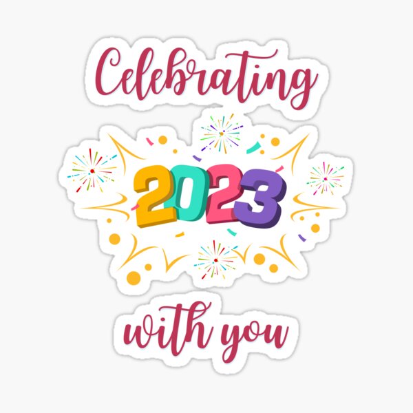 "Celebrating 2023 With You, New Year 2023 | Minimalist 2023 Designs ...
