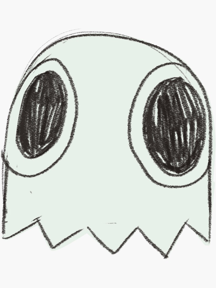 "Lil ghost" Sticker for Sale by helena-dam | Redbubble