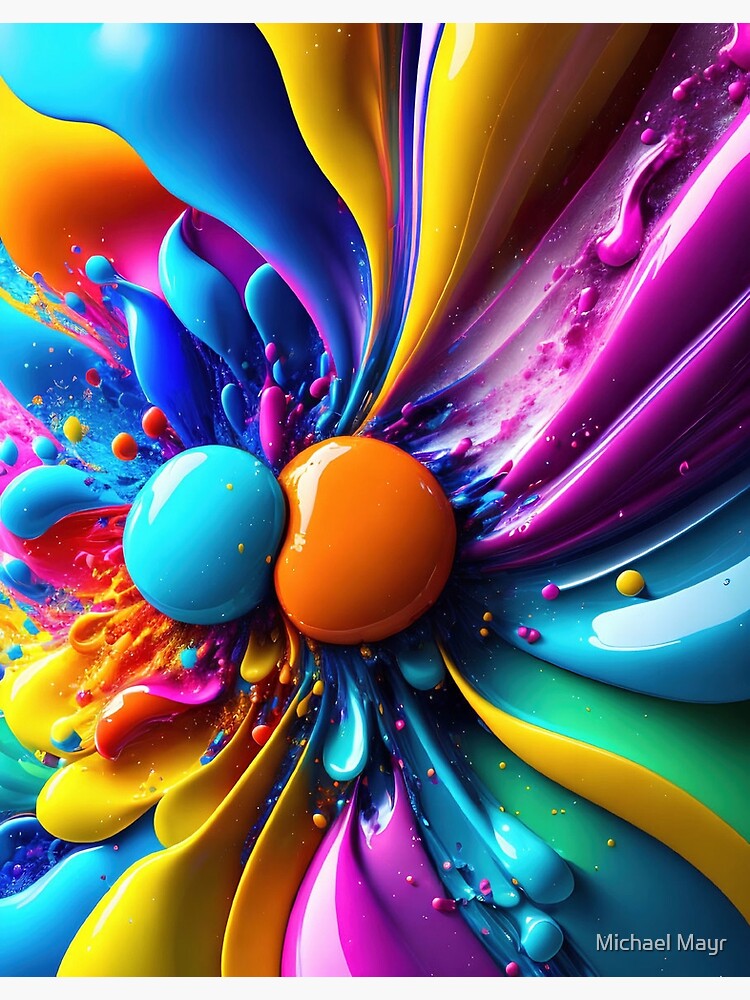 Color splash art Premium Matte Vertical Poster sold by Roby Salmon ...