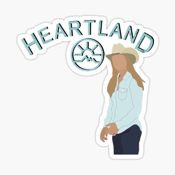 "Heartland Amy drawing " Sticker for Sale by SaintsPlace | Redbubble