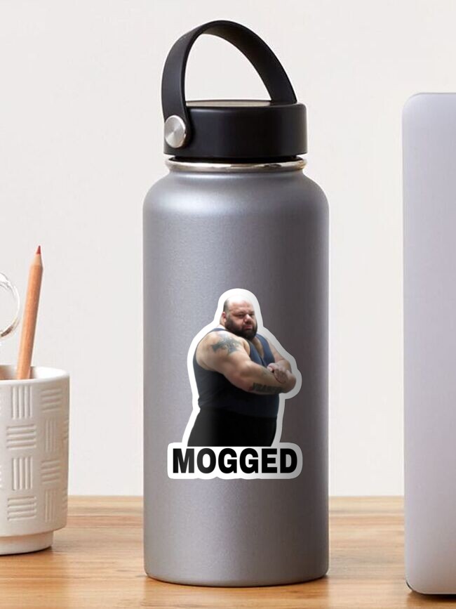 "Kyriakos Grizzly Mogged" Sticker for Sale by artzaka | Redbubble