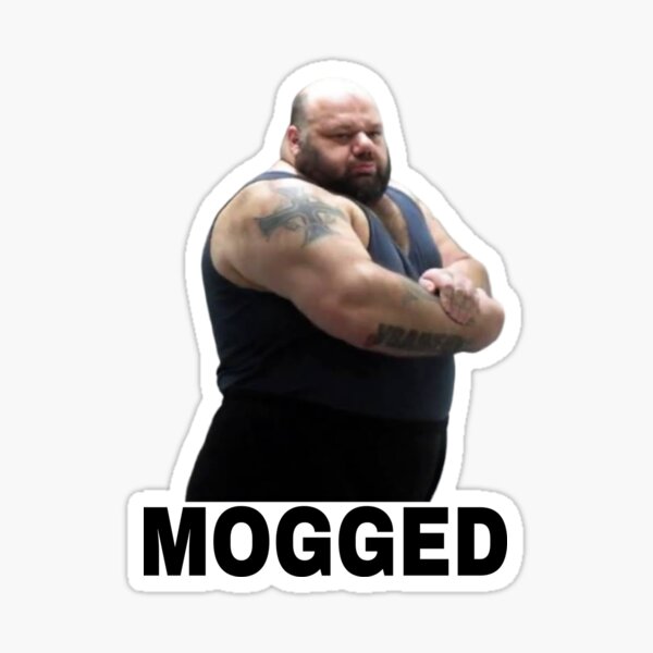 "Kyriakos Grizzly Mogged" Sticker for Sale by artzaka | Redbubble