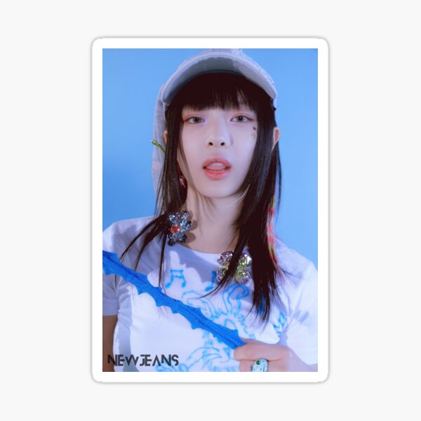 "NewJeans Hanni: OMG Concept Photo" Sticker for Sale by Alice222 ...